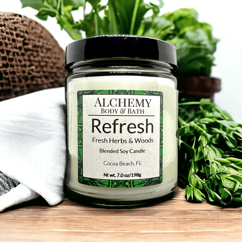 Refresh Candle – Alchemy Body & Bath